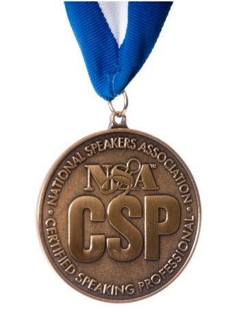 Certified Speaking Professional (CSP) Designation